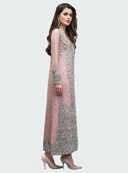 Pastel Pink Jacket and Trouser Set – Panache Haute Couture