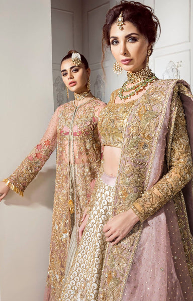 Ivory Color Wedding Lehenga – Panache Haute Couture